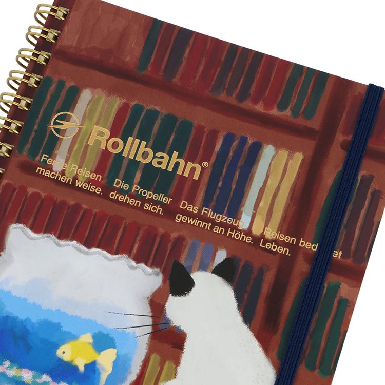 DELFONICS（デルフォニックス） ノート ロルバーン B6相当Lサイズ Rollbahn ポケット付メモ メモ帳 方眼 ロントゥモン リング 直営店限定 デルフォニックス公式 ...