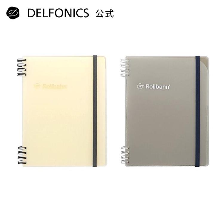 DELFONICS ノート フレキシブル ロルバーン 旅するロルバーン A5サイズ Rollbahn カバー クリアポケット 360° メモ帳 デルフォニックス公式 : DELFONICS ...