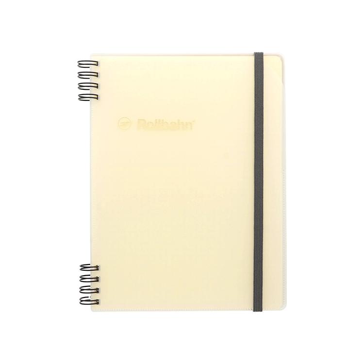 DELFONICS ノート フレキシブル ロルバーン 旅するロルバーン A5サイズ Rollbahn カバー クリアポケット 360° メモ帳 デルフォニックス公式 : DELFONICS ...