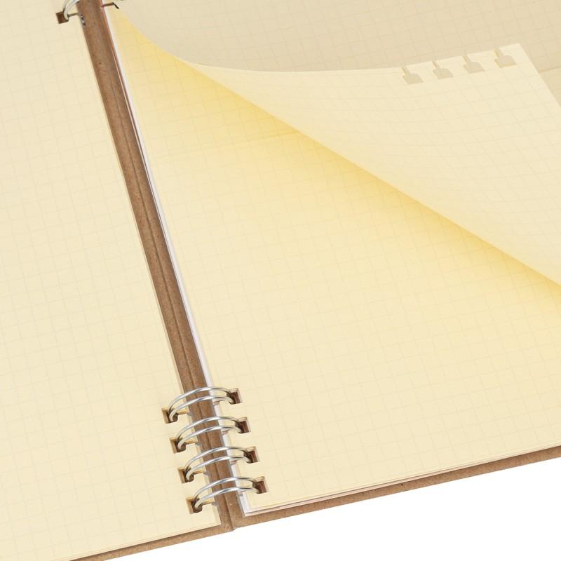 DELFONICS ノート フレキシブル ロルバーン 旅するロルバーン A5サイズ Rollbahn カバー クラフト 360° メモ帳 デルフォニックス公式 : DELFONICS WEB ...