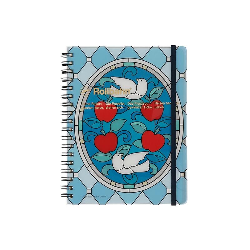 DELFONICS（デルフォニックス） ノート B6相当Lサイズ メモ ロルバーン Rollbahn ステンドグラス ポケット付メモ メモ帳 方眼 デルフォニックス公式 : DELFONICS ...