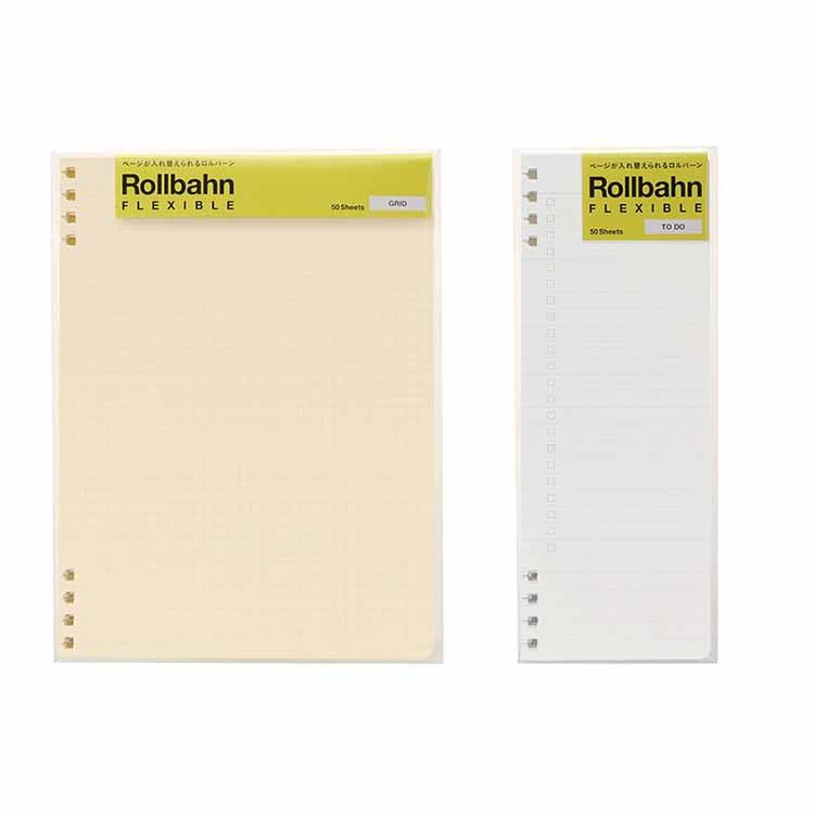 ノート フレキシブル ロルバーン A5サイズ リフィル 【2個セット】 Rollbahn 方眼 TO DO メモ帳 デルフォニックス公式 : 600637 : DELFONICS WEB ...
