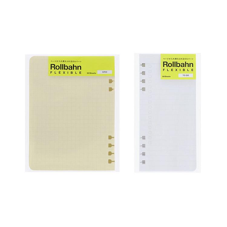 DELFONICS ノート フレキシブル ロルバーン Mサイズ リフィル 【2個セット】 Rollbahn 方眼 TO DO メモ帳 デルフォニックス公式 : DELFONICS WEB ...