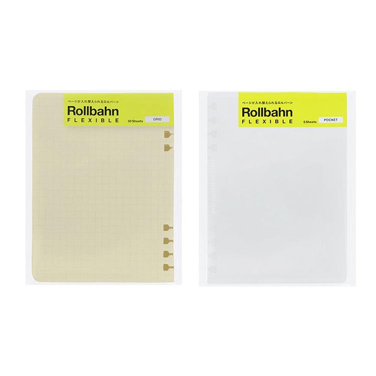 DELFONICS ノート フレキシブル ロルバーン Mサイズ リフィル 【2個セット】 Rollbahn 方眼 ポケット メモ帳 デルフォニックス公式 : DELFONICS WEB ...