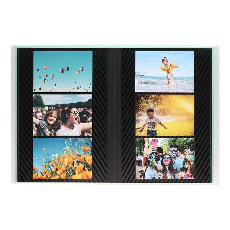 DELFONICS アルバム 写真 本体A4サイズ 貼るタイプ 限定カラー 製本 粘着台紙 L判 2枚貼付 PDフォトアルバム ベーシックLサイズ 10シート 最大60枚 デルフォニックス公式 ...