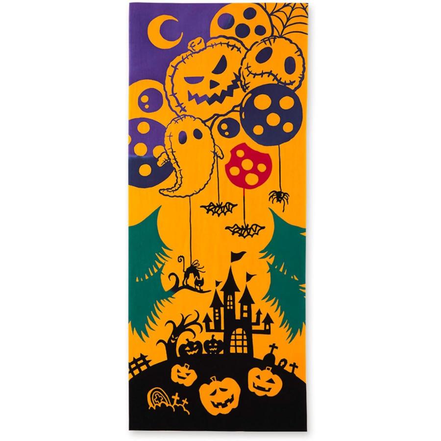 日本手ぬぐい 和柄 おしゃれ ハロウィンバルーン kenema 秋 注染 手拭い クリックポスト対応 : delight - 通販 - Yahoo!ショッピング