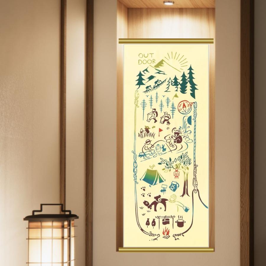 日本手ぬぐい 和柄 おしゃれ OUTDOOR MAP kenema 注染 手拭い クリックポスト対応 : delight - 通販 - Yahoo!ショッピング