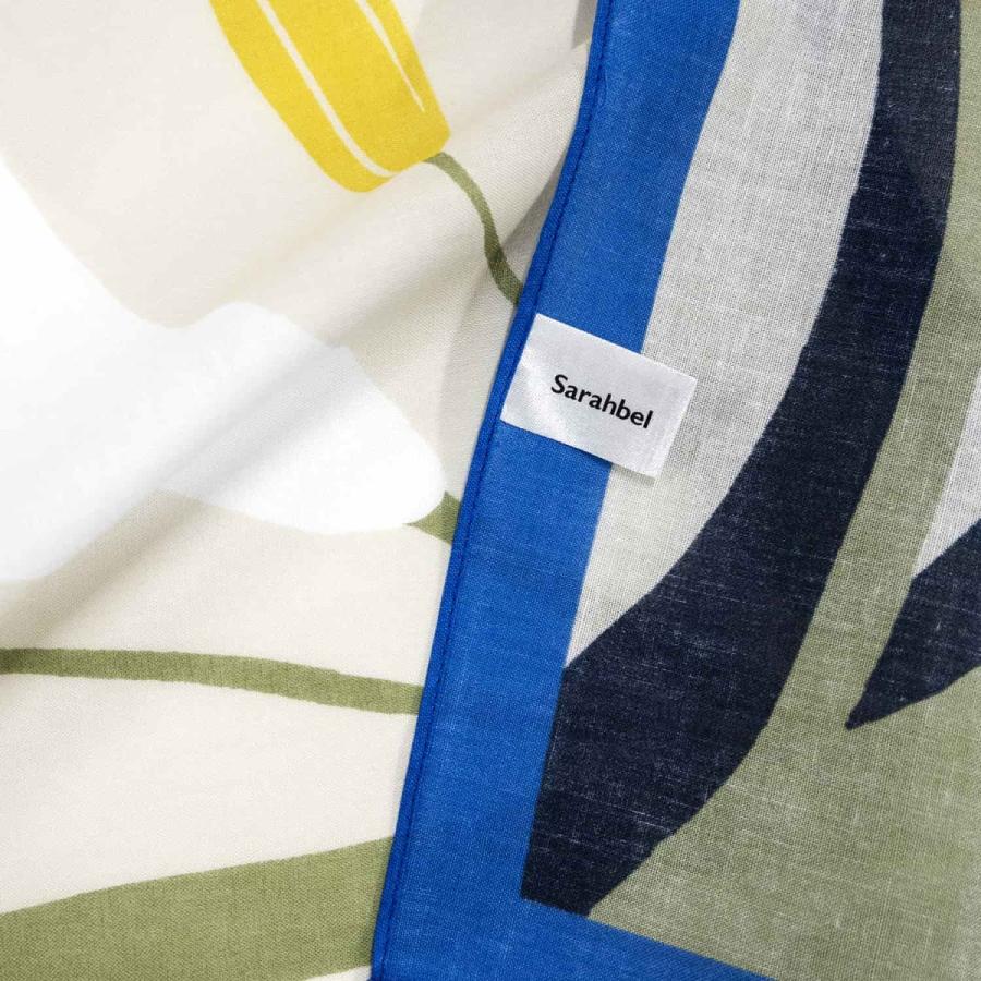 風呂敷 大判 ふろしき サラベル ザ タイムレス ブロッサム ブルー Sarahbel the timeless Blossom 75x75cm 二巾 : delight - 通販 ...