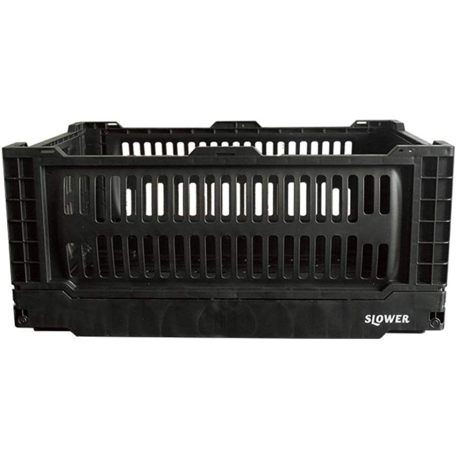 SLOWER スロウワー 折りたたみ コンテナ ボックス FOLDING CONTAINER Bask L 17L アウトドア キャンプ 収納 クリックポスト不可 : delight - 通販 ...