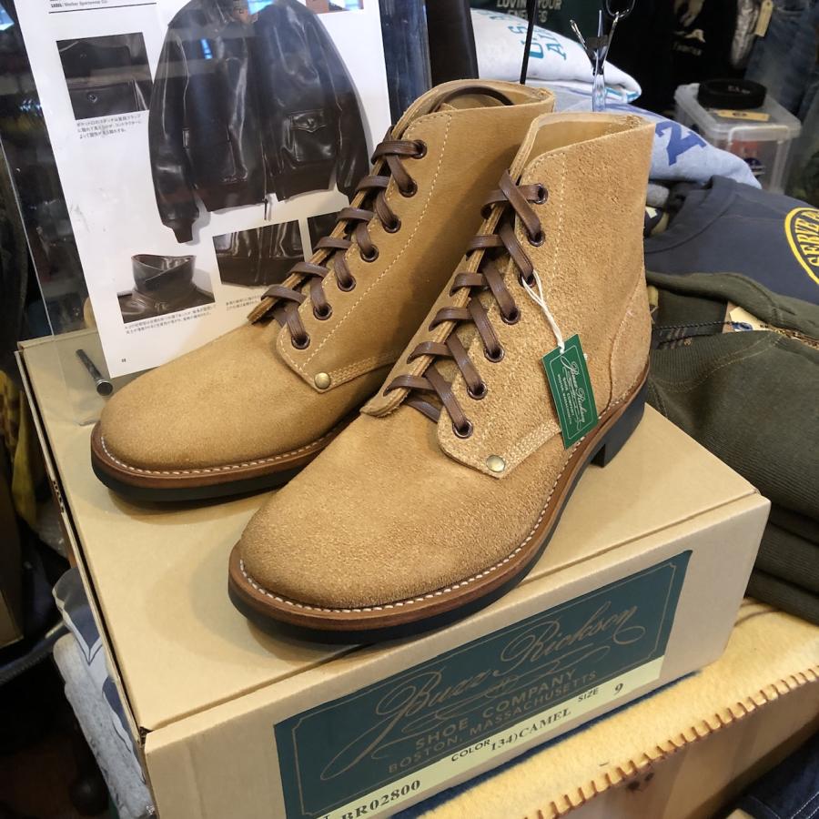 BUZZ RICKSON'S バズリクソンズ SHOE, SERVICE, Type M-43 BR02800-134) CAMEL 本革 ...
