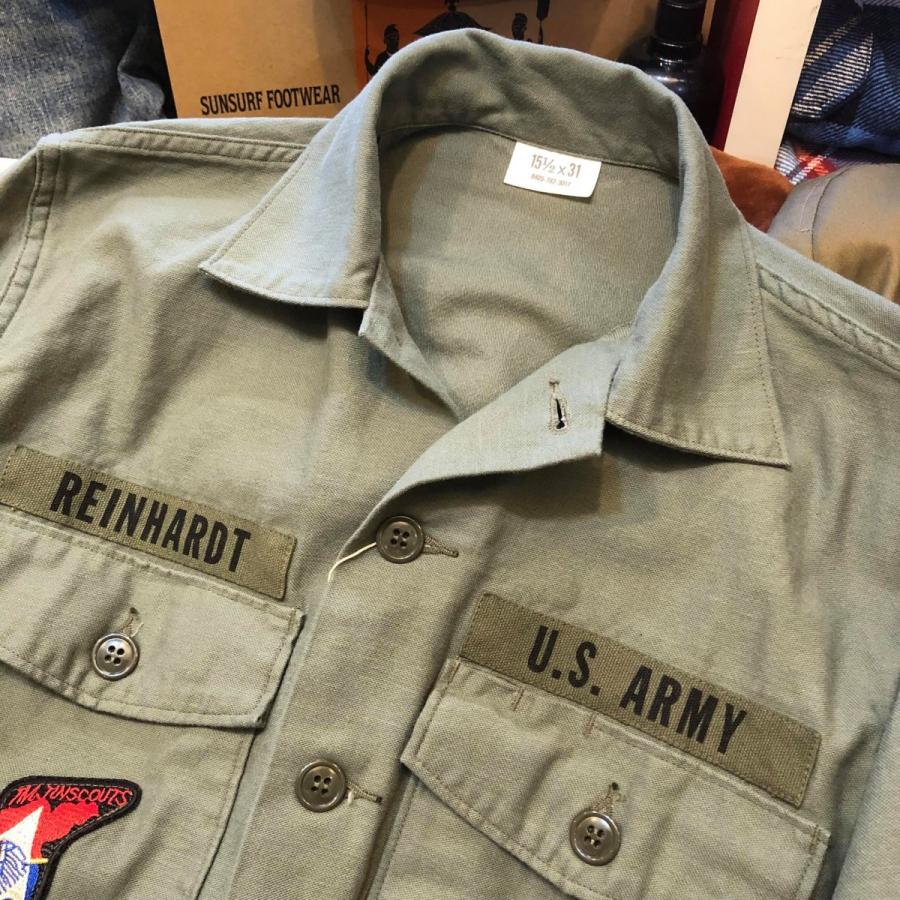 BUZZ RICKSON'S バズリクソンズ OG-107 ユーティリティーシャツ “DEMILITARIZED ZONE” BR28662 ...