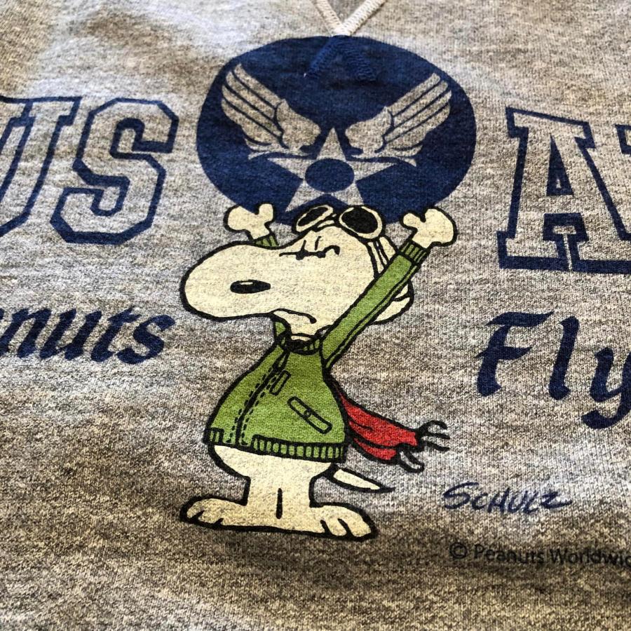 BUZZ RICKSON'S × PEANUTS by SNOOPY SET-IN CREW SWEAT ”PEANUTS FLYERS” BR69272-113/131 : br69272 ...