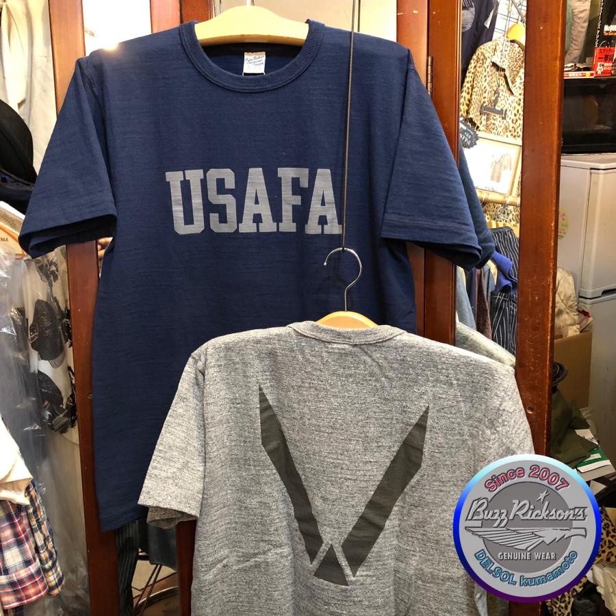 BUZZ RICKSON'S バズリクソンズ 日本製 スラブボディーミリタリーTシャツ "U.S. AIR FORCE ACADEMY" BR79180-113/128 : DELSOL ...