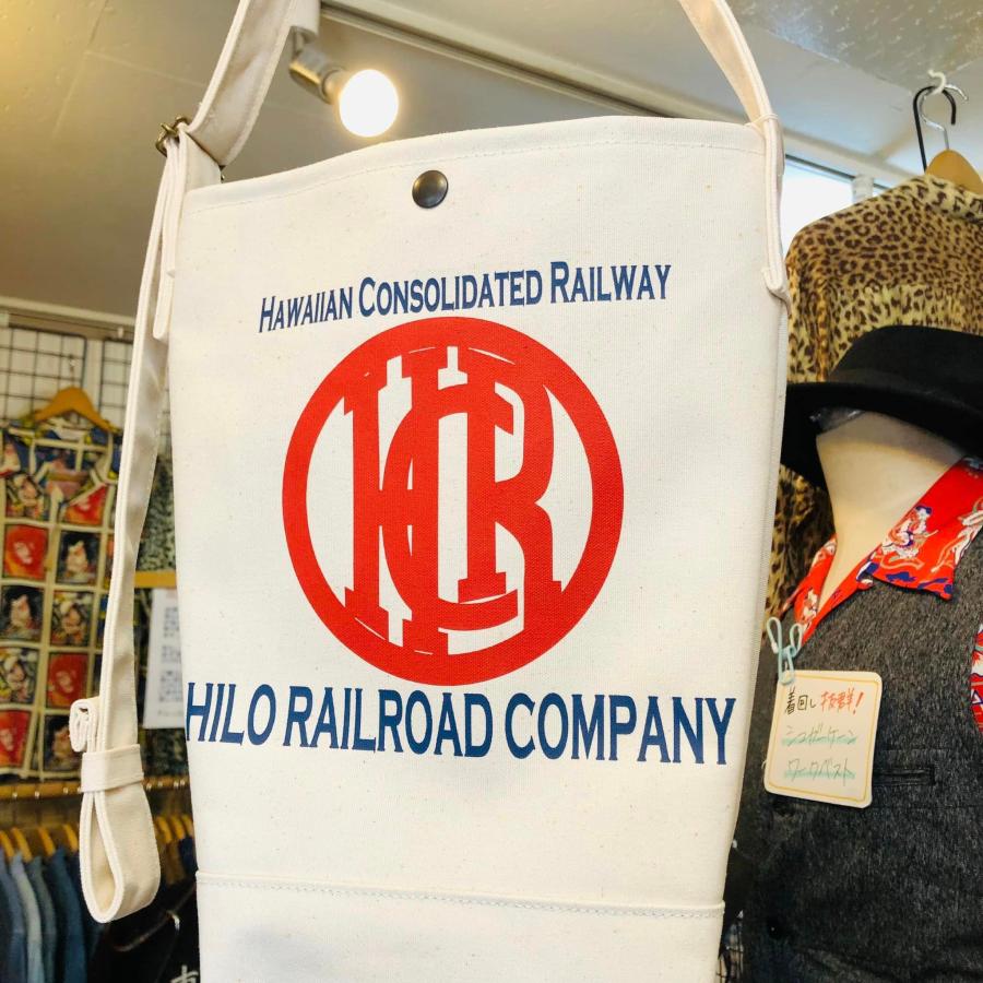 SUN SURF HAWAIIAN WORK TOTE BAG “HILO RAILROAD COMPANY” SS02741-109 ...