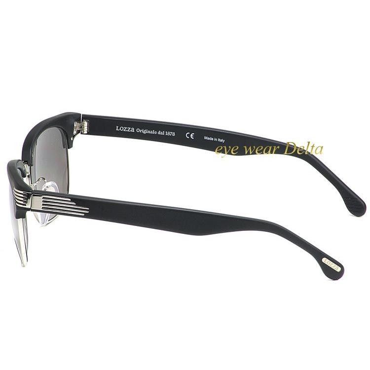 LOZZa ロッツァ サングラス 国内正規代理店品 SL2253M-579X ウエリントン ブロー サーモント コンビ ミラーレンズ : アイ ...