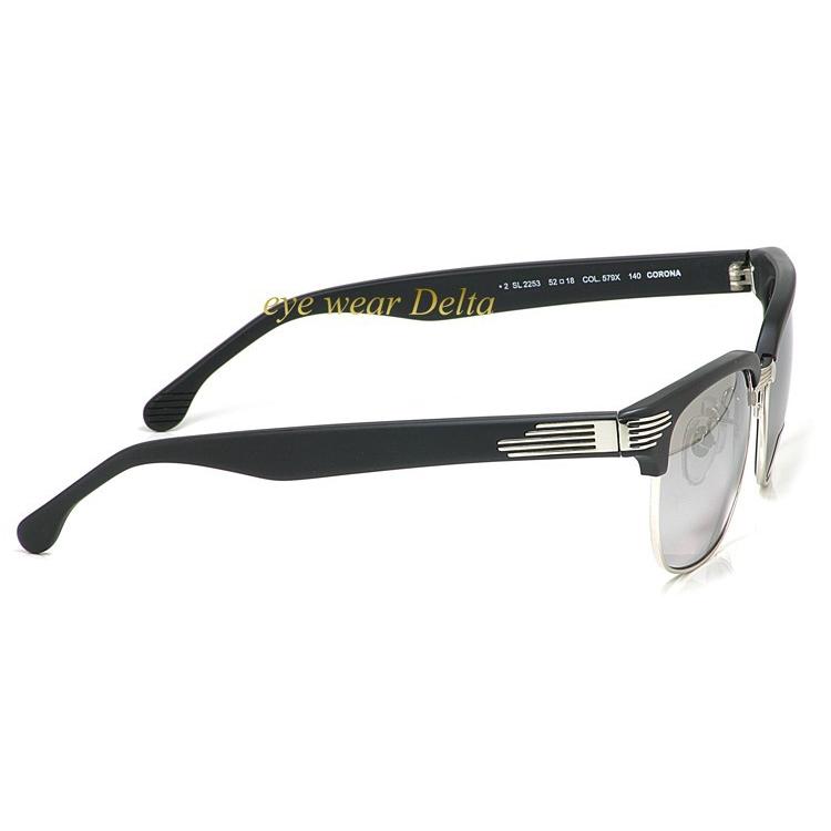 LOZZa ロッツァ サングラス 国内正規代理店品 SL2253M-579X ウエリントン ブロー サーモント コンビ ミラーレンズ : アイ ...