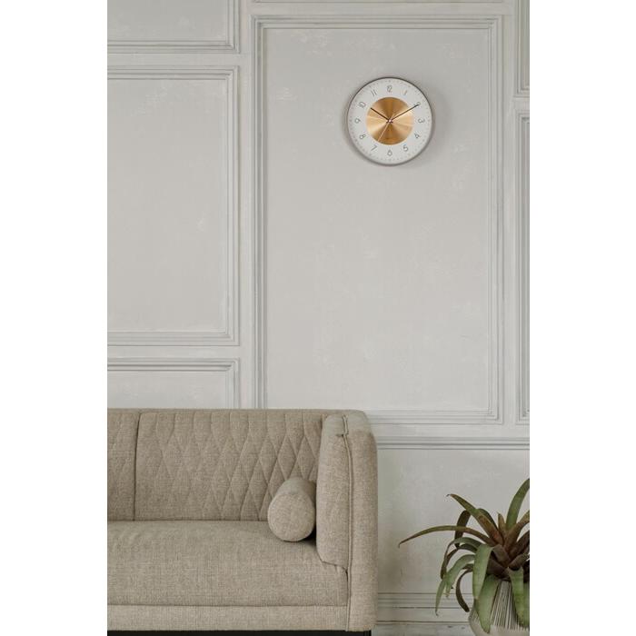 INTERFORM 壁掛け時計 おしゃれ モダン ウォールクロック 壁掛け 時計 norte ノルテ 29cm cl-4090 かわいい 北欧 インテリア 静か 静音 シンプル 金属 ...