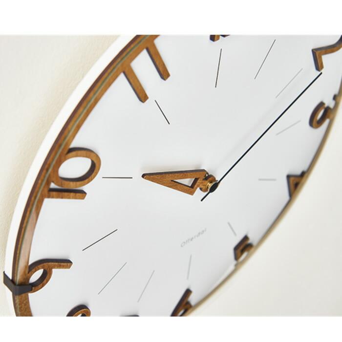 INTERFORM 壁掛け時計 電波 おしゃれ モダン ウォールクロック visse フィッセ ナチュラル ウッドフレーム 木製 木 30cm 北欧 : DELUCE - 通販 - Yahoo ...