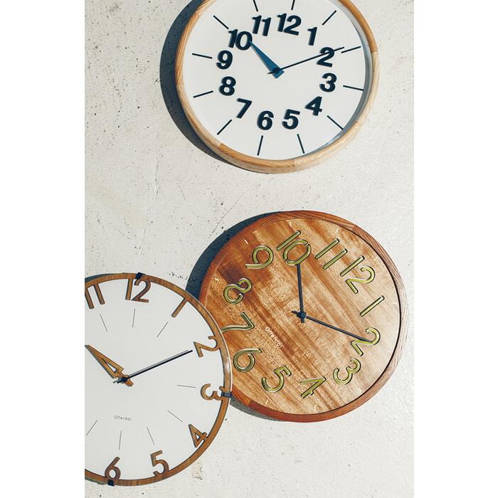 INTERFORM 壁掛け時計 電波 おしゃれ モダン ウォールクロック visse フィッセ ナチュラル ウッドフレーム 木製 木 30cm 北欧 : DELUCE - 通販 - Yahoo ...