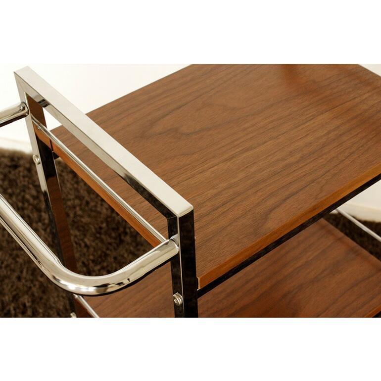 キッチンワゴン スリム シンプル モダン スタイリッシュ スチール ホワイト ブラウンウォールナット :tm-0050:DELUCE - 通販 - Yahoo!ショッピング