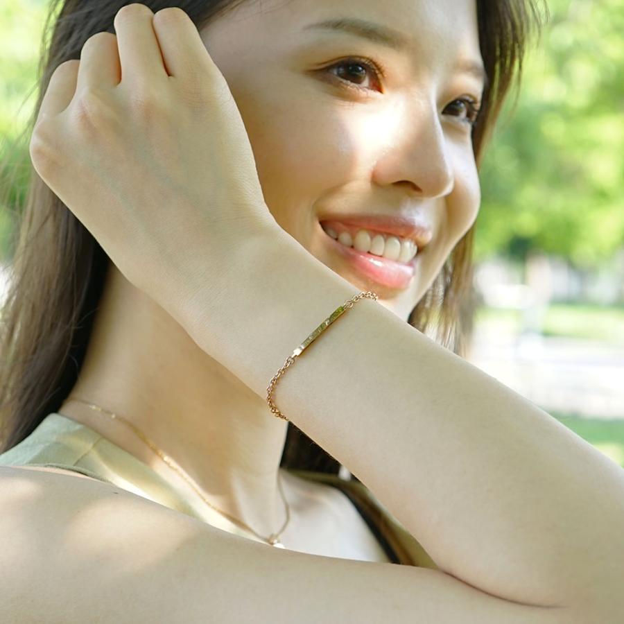 チェーン ブレスレット つけっぱなしok インフィニティ 2ストーン 誕生石 刻印無料 レディース メンズ 名入れ 刻印 Infinity 単品販売 TWWA Alavel :680167 ...