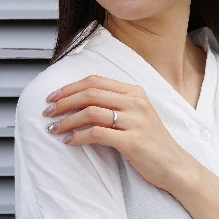 リング 2ストーン 名入れ 刻印 誕生石 ギフト プレゼント レディース メンズ カップル アレルギー対応 単品販売 BPS APR001 ...