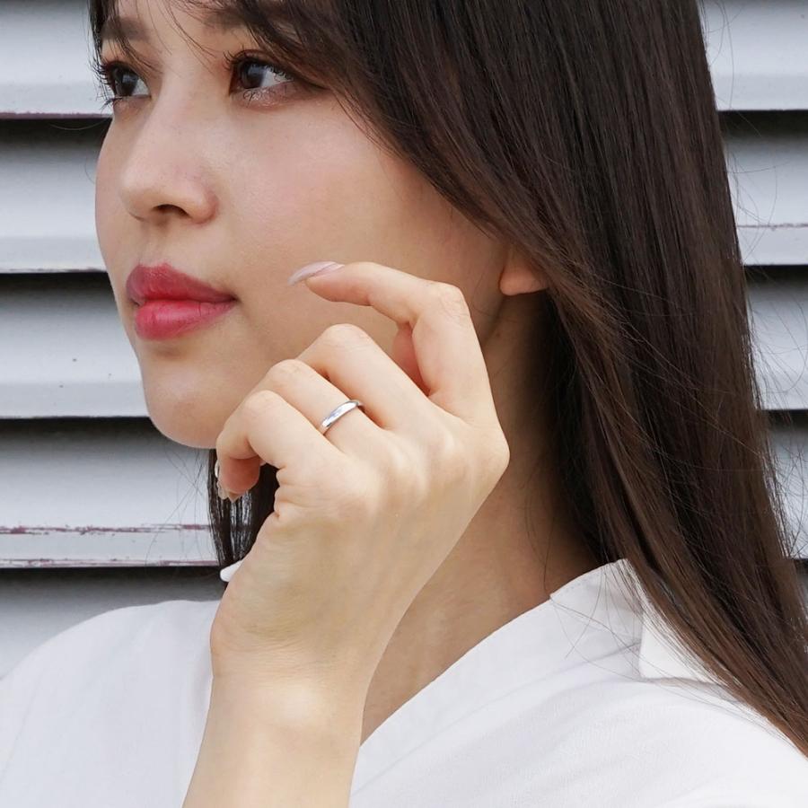 リング 2ストーン 名入れ 刻印 誕生石 ギフト プレゼント レディース メンズ カップル アレルギー対応 単品販売 BPS APR001 ...