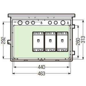 未来工業 ウオルボックス プラスチック製防雨スイッチボックス ヨコ型 屋根付 ベージュ WB-15AJ : 電材堂ヤフー店 - 通販 - Yahoo!ショッピング