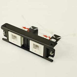 TERADA情報(CAT5E)器具ブロック CAT5E×2 165角置敷OAパネル対応 SFC90082 : 電材堂ヤフー店 - 通販 - Yahoo!ショッピング