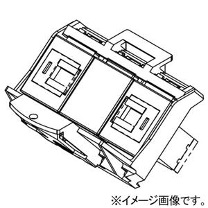 TERADA情報(CAT6A)器具ブロック CAT6A×2 EEMシリーズ用 フタ開閉部高さ調整タイプ EEM90182 :0143000004071:電材堂ヤフー店 - 通販 - Yahoo ...