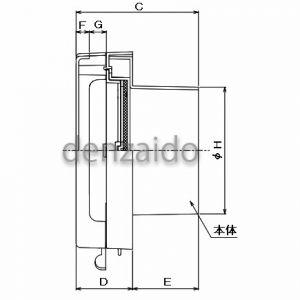 バクマ工業 樹脂製角型レジスター 自然給気用 標準型 壁面取付用 アイボリー RE-150JF : 電材堂ヤフー店 - 通販 - Yahoo!ショッピング