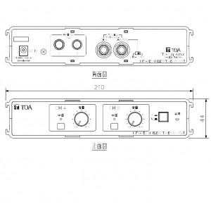 TOA 赤外線チューナー 2ch IR-702T : 電材堂ヤフー店 - 通販 - Yahoo!ショッピング