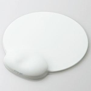 ELECOM マウスパッド dimp gel リストレスト一体型 ホワイト MP-DG01WH :4549550102223:電材堂ヤフー店 - 通販 - Yahoo!ショッピング