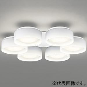 オーデリック LEDシャンデリア WF810・811・812・813専用 〜8畳用 口金GX53-1a 昼白色色 乳白ケシガラス・6灯 ...