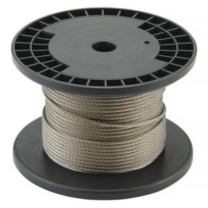 ネグロス電工 ワイヤーロープ ワイヤー径φ4mm 長さ50m W40-50MS : 電材堂ヤフー店 - 通販 - Yahoo!ショッピング