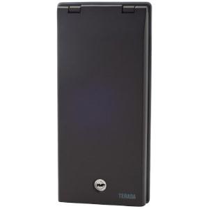 TERADA壁コンセント用セキュリティカバー ≪まもれーる・アルミスリムくん≫ 防水パッキン・カギ付 ダークブラウン RDC50000DB : 電材堂ヤフー店 - 通販 - Yahoo!ショッピング