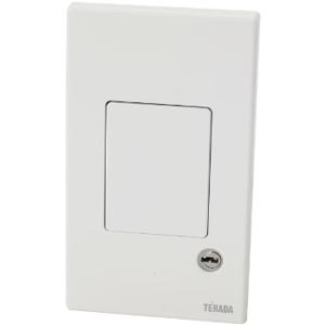 TERADA壁用プッシュコンセント AC100V コンセント2口 接地付き・カギ付き ホワイト UCW201W : 4573196161887 : 電材堂ヤフー店 - 通販 - Yahoo ...