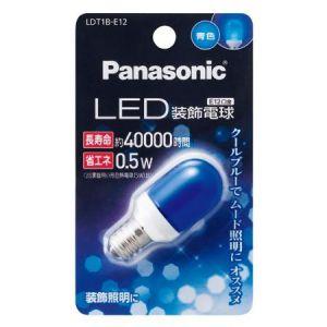 Panasonic パナソニック LED装飾電球 T形タイプ 青色 E12口金 LDT1B-E12 : 電材堂ヤフー店 - 通販 - Yahoo!ショッピング