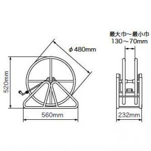 ジェフコム 光ファイバーケーブル用リール LOR-480 : 電材堂ヤフー店 - 通販 - Yahoo!ショッピング