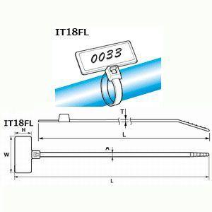 ヘラマンタイトン マーキングタイ 標準グレード 屋内用 乳白色 全長110mm 幅2.5mm 100本入り IT18FL : 電材堂ヤフー店 - 通販 - Yahoo!ショッピング