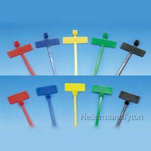 ヘラマンタイトン マーキングタイ 標準グレード 屋内用 青 全長100mm 幅2.5mm 100本入り IT18R-BLU : 電材堂ヤフー店 - 通販 - Yahoo!ショッピング