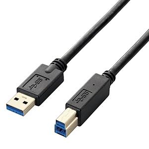 ELECOM USB3.0ケーブル A-Bタイプ 2m USB3-AB20BK : 電材堂ヤフー店 - 通販 - Yahoo!ショッピング