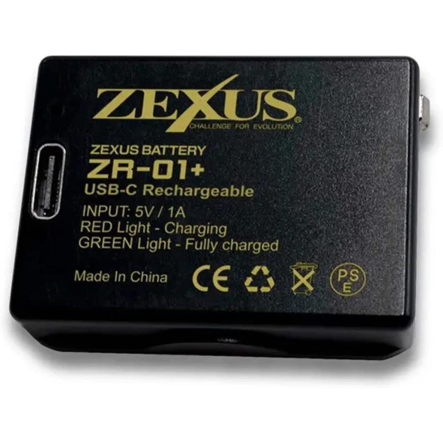 冨士灯器 ZEXUS 専用充電池1000mAh ZR-01+ : 電材堂ヤフー店 - 通販 - Yahoo!ショッピング