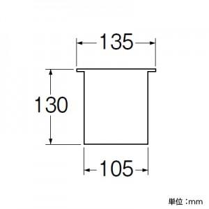 三栄水栓製作所 流し排水栓カゴ キッチン用 SAN-EI製H650A、H651A用 ステンレス製 H650AF :4973987569524:電材堂ヤフー店 - 通販 - Yahoo!ショッピング