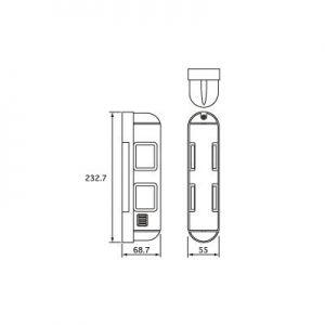 OPTEX屋外用パッシブセンサー 壁面取付型 24m窓際警戒 BX-80N : 4984386082101 : 電材堂ヤフー店 - 通販 ...