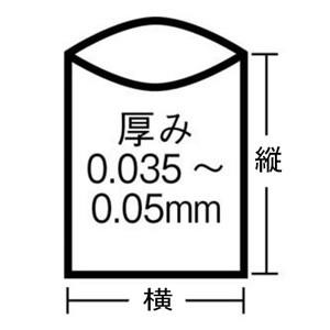 TRUSCO中山 トラスコ中山 業務用ポリ袋 70Lタイプ 900×800mm 透明 10枚入 B-0070N : 電材堂ヤフー店 - 通販 ...