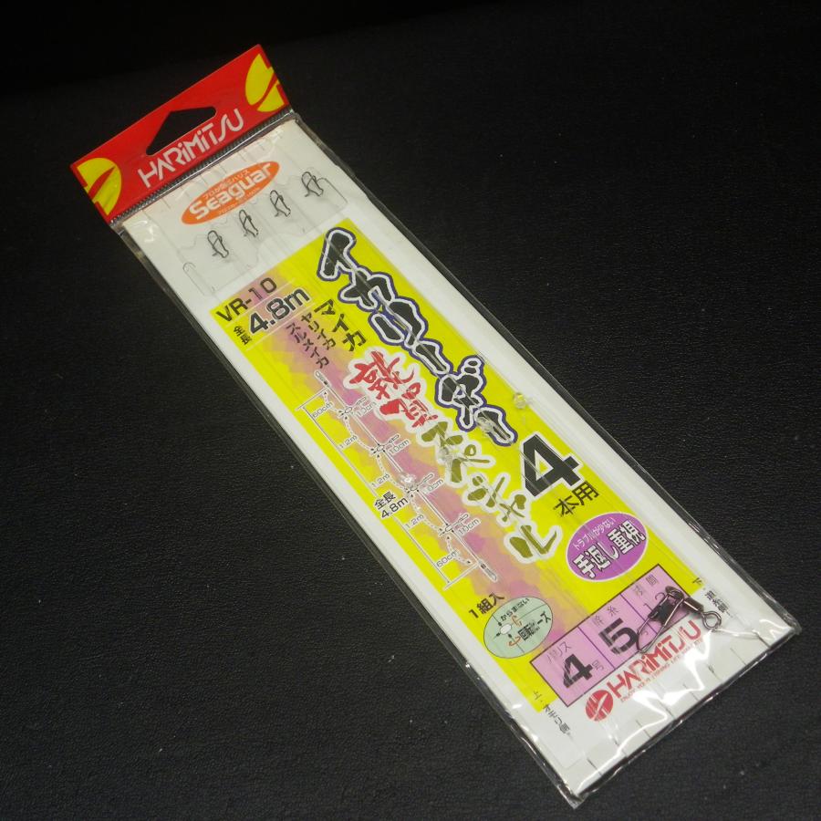ハリミツ Harimitsu イカリーダー 敦賀スペシャル 4本用 ハリス4号 全長4.8m ※汚れ有※在庫品(28u0809)※クリックポスト : 釣遊空間 - 通販 - Yahoo!ショッピング