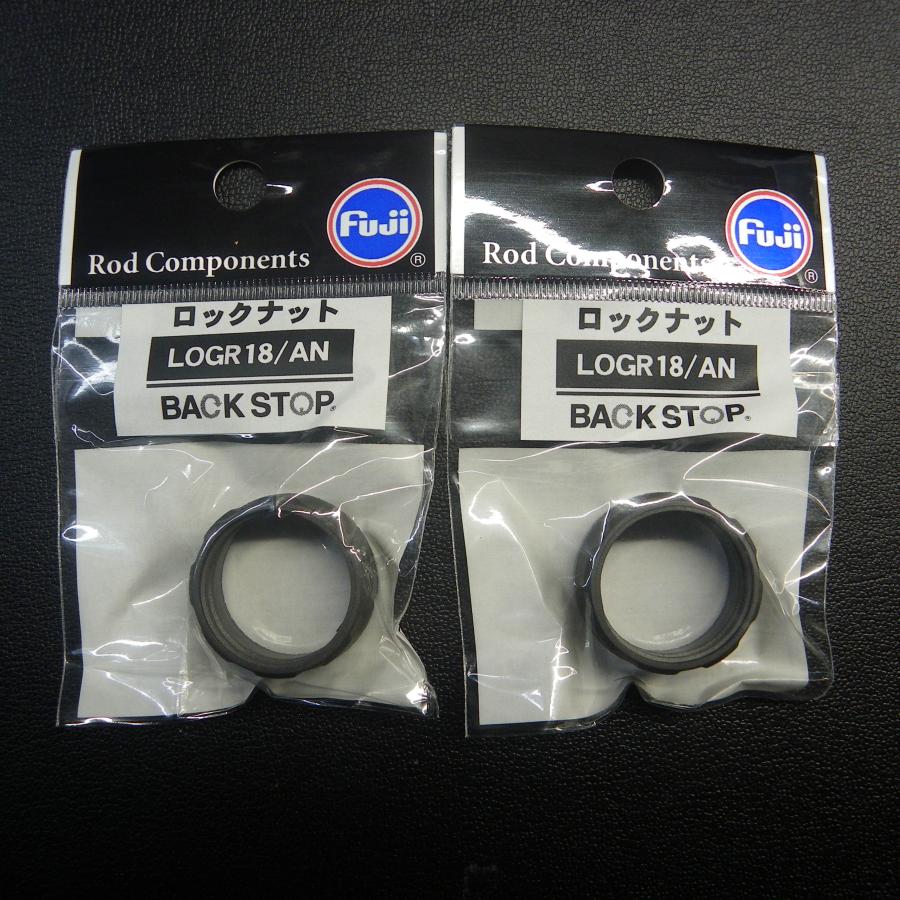 Fuji（釣り） Fuji Rod Components ロックナット LOGR18/AN MACK STOP 2個セット ※在庫品 ...