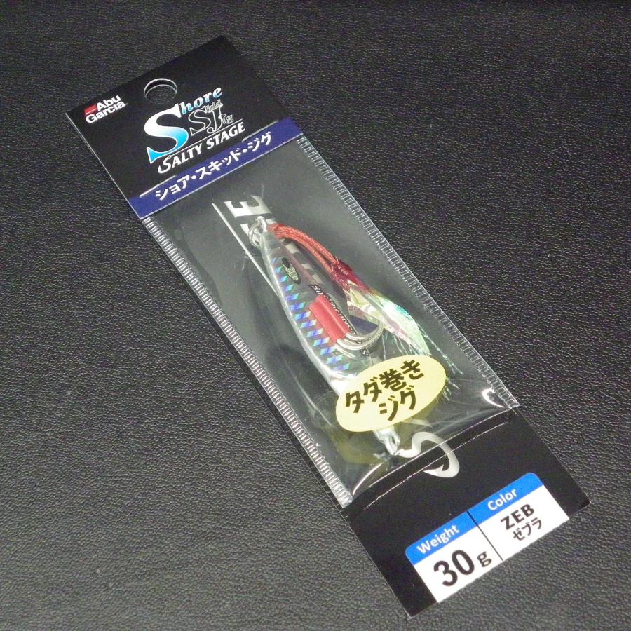 Abu Garcia ショア・スキッド・ジグ タダ巻きジグ 30g ZEB ゼブラ ※未使用在庫品(3s0203)※クリックポスト : 3s0203 : 釣遊空間 - 通販 - Yahoo ...
