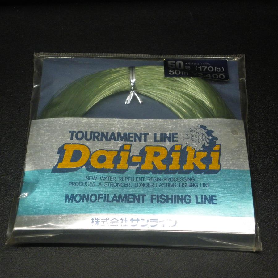 サンライン Tournament Line Dai-Riki トーナメントライン ダイリキ 50号170lb 50m ※在庫品 (h0406 ...